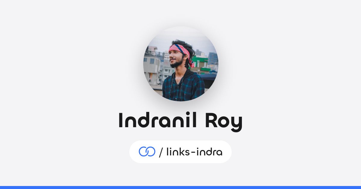 Indranil Roy (/links-indra) · solo.to