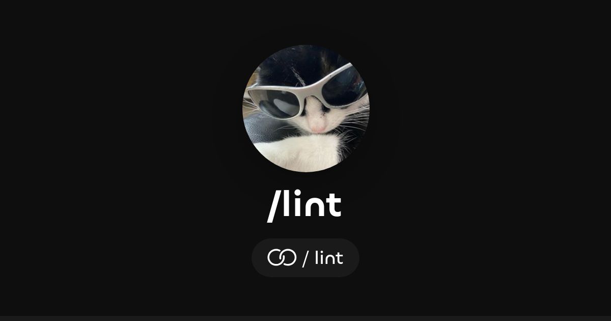 /lint · solo.to