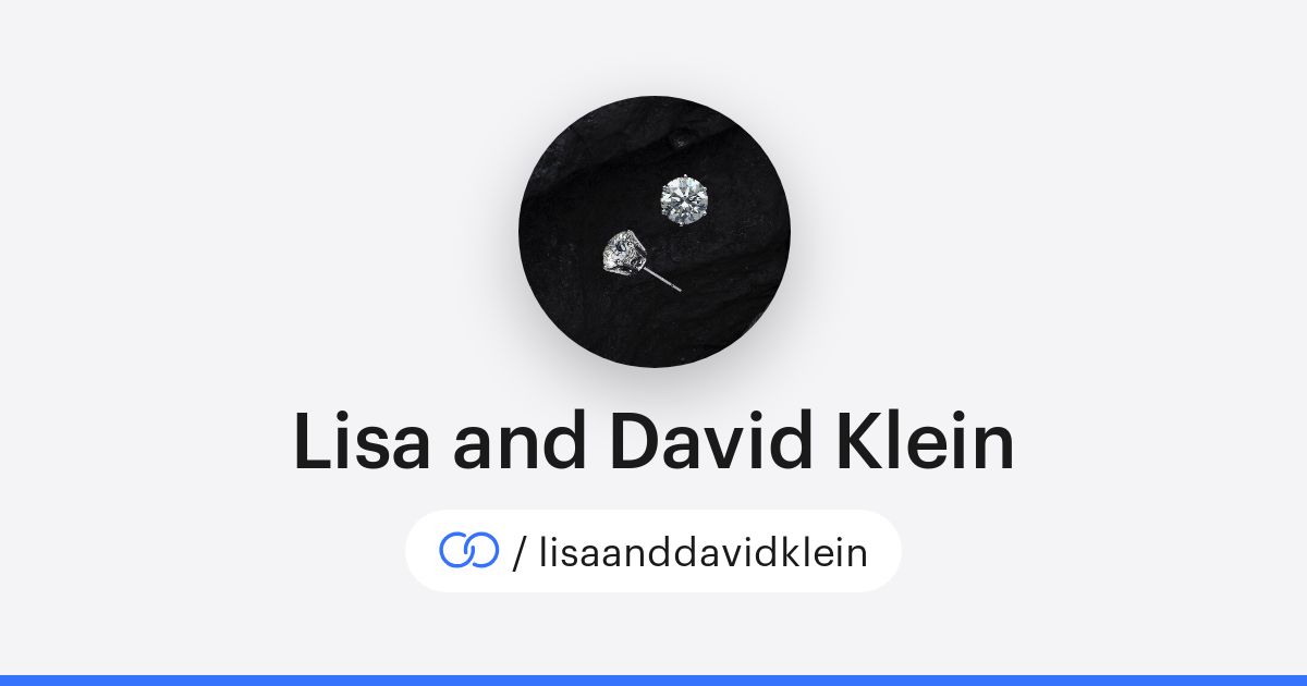 Lisa and David Klein (/lisaanddavidklein) · solo.to