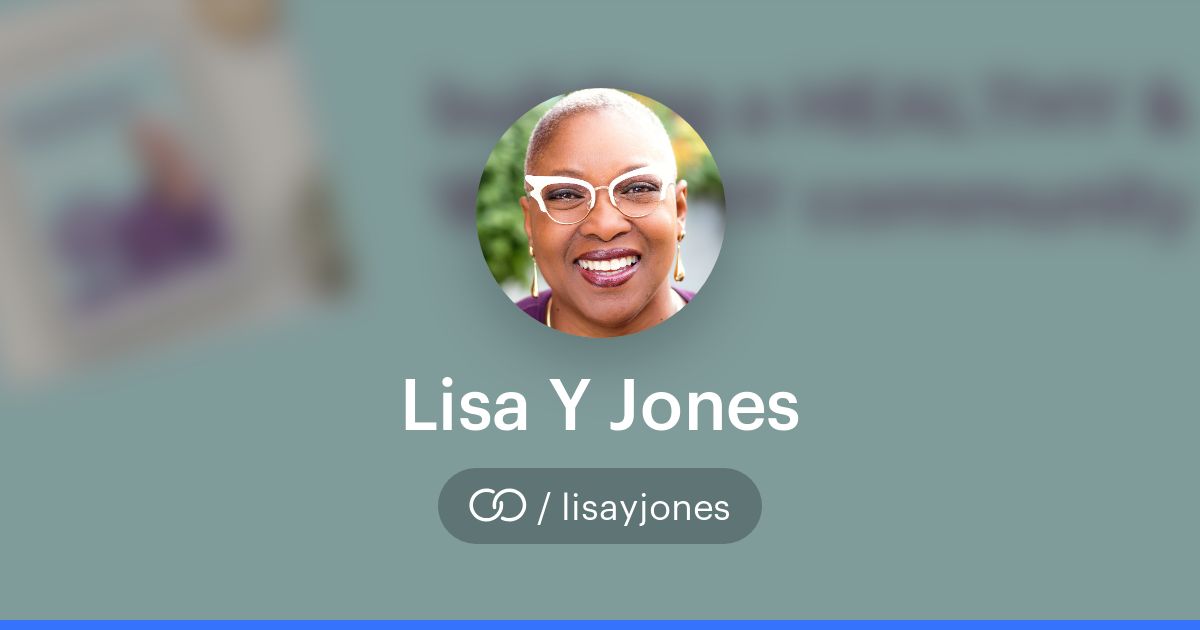 Lisa Y Jones (/lisayjones) · solo.to