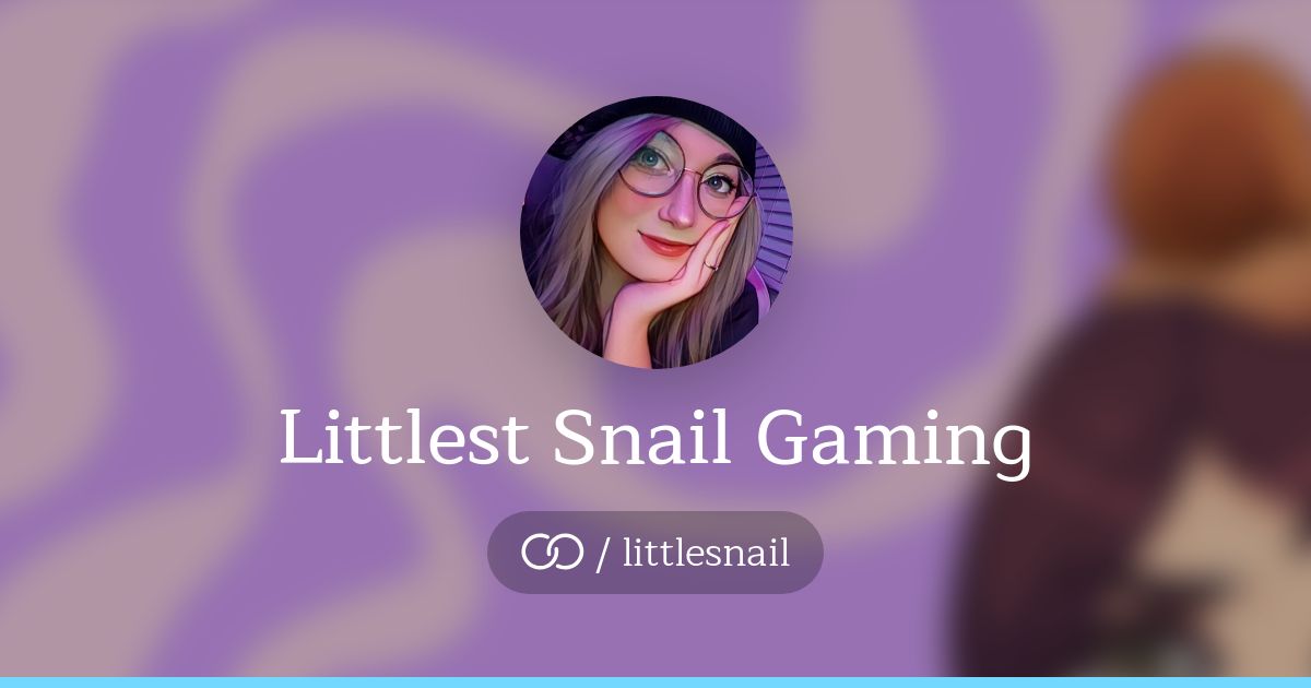 Littlest Snail Gaming (/littlesnail) · solo.to