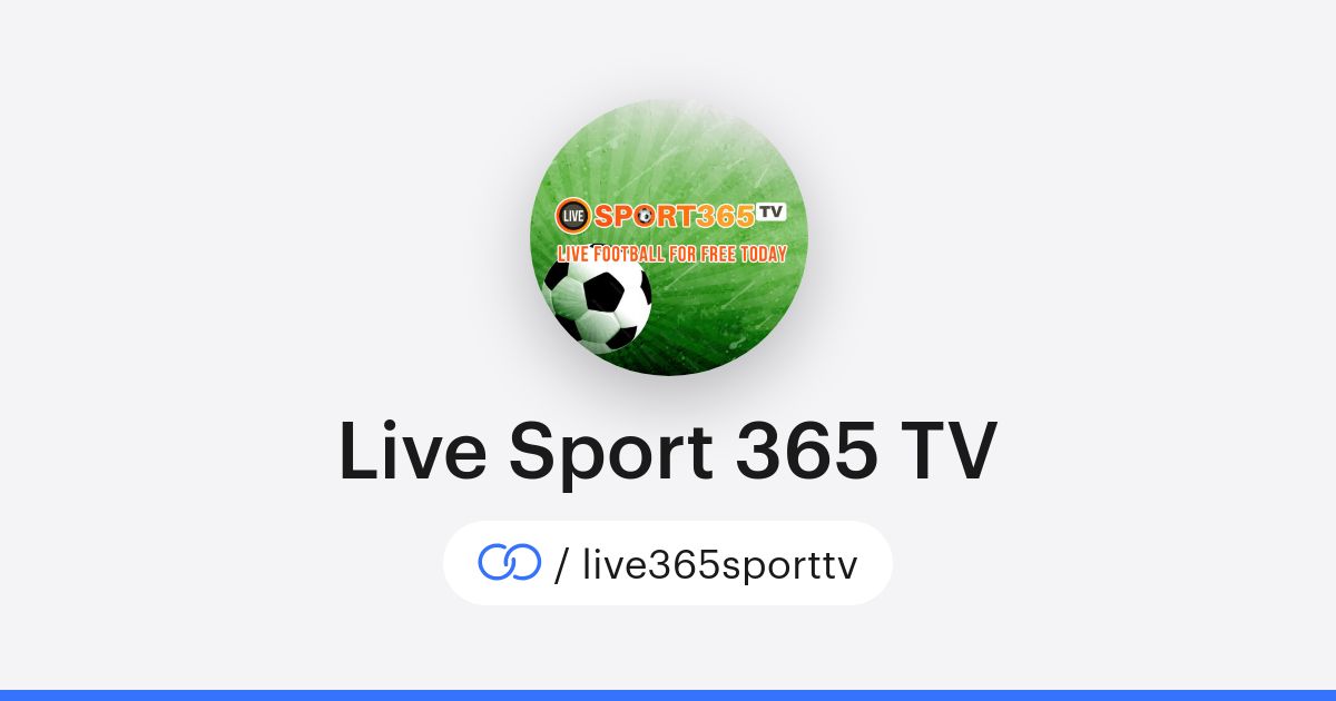 Live Sport 365 TV (/live365sporttv) · solo.to