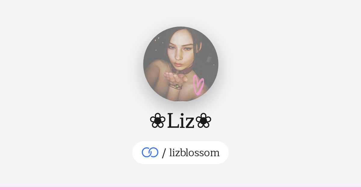 Liz (/lizblossom) · solo.to