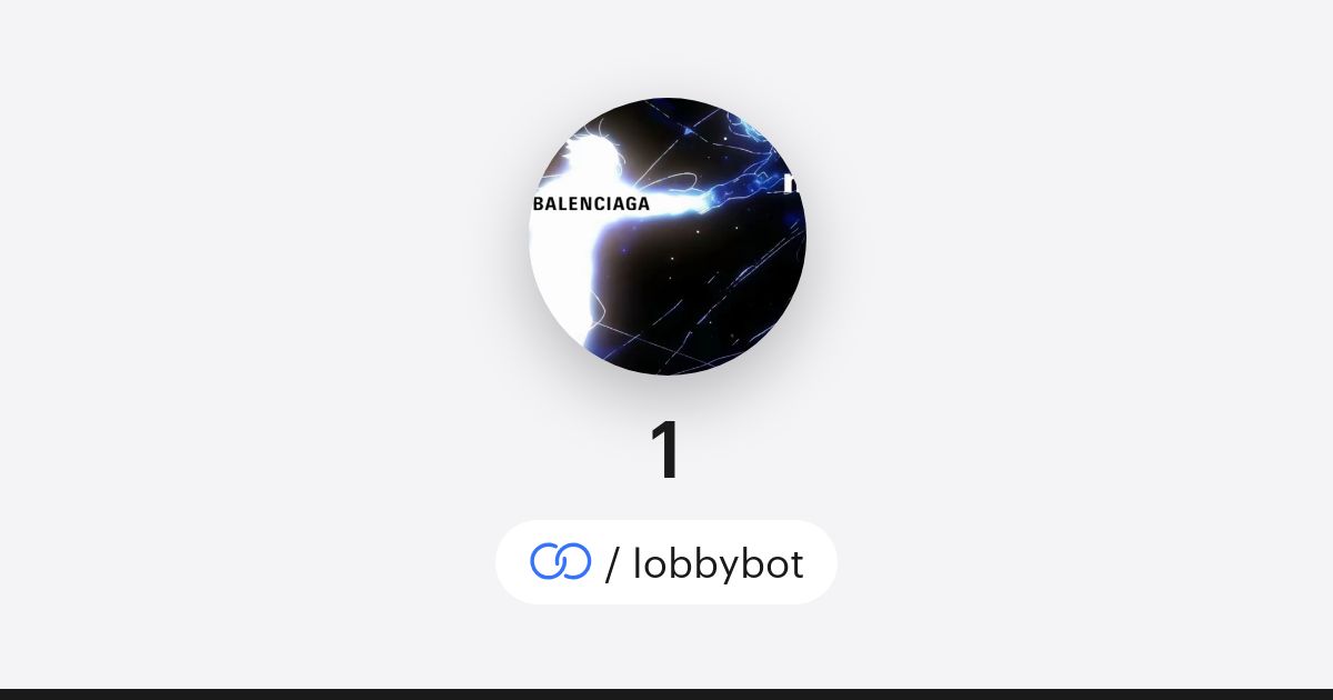 1 (/lobbybot) · solo.to
