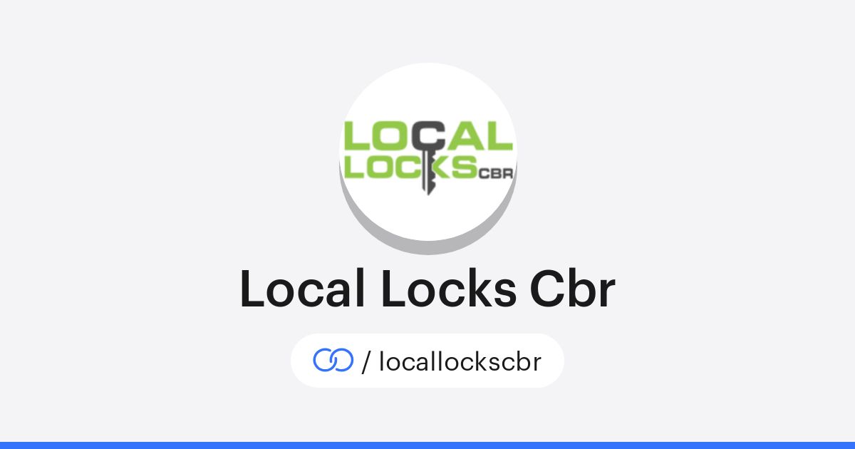 Local Locks Cbr (/locallockscbr) · solo.to