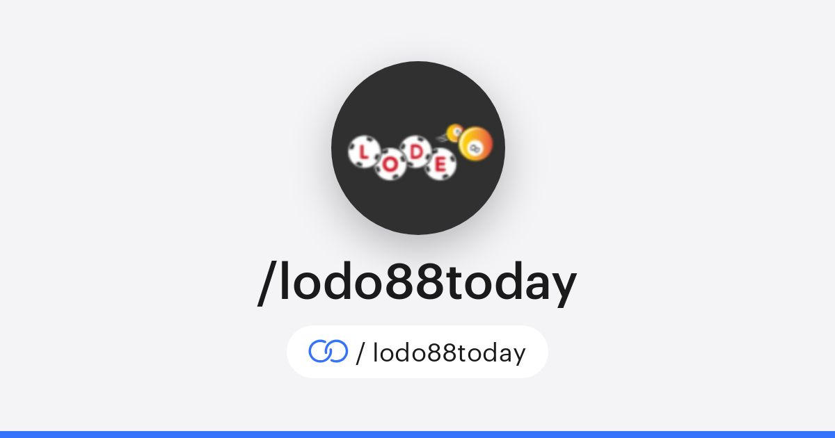 /lodo88today · solo.to