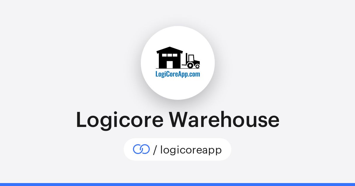 Logicore Warehouse (/logicoreapp) · solo.to