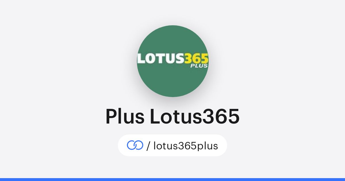 Plus Lotus365 (/lotus365plus) · solo.to