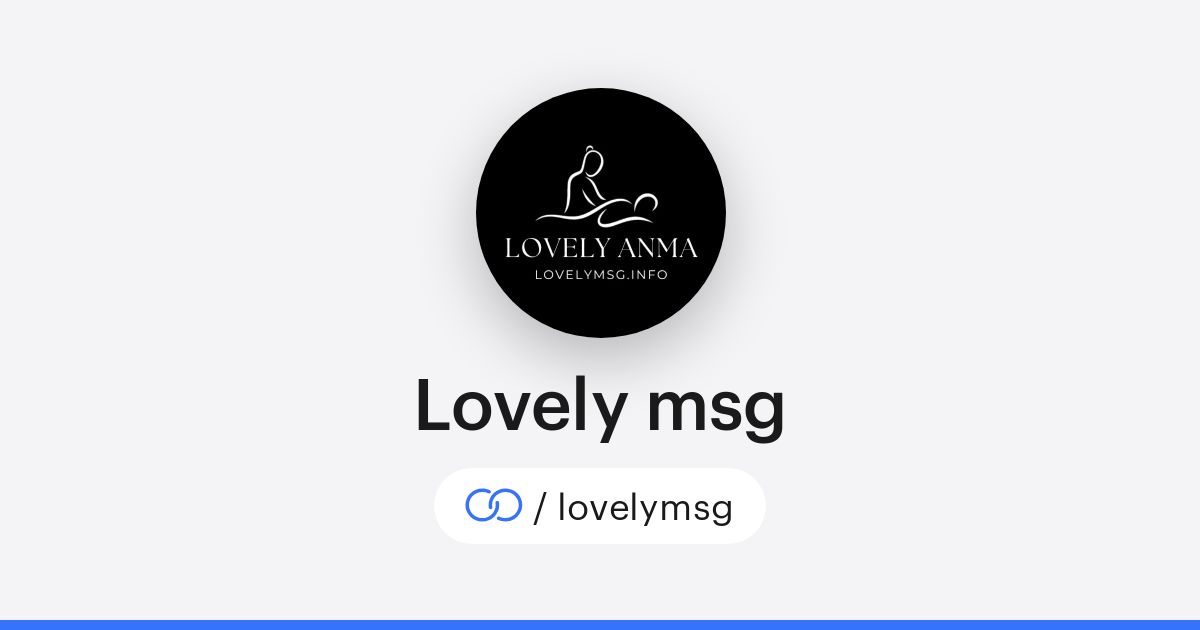 Lovely msg (/lovelymsg) · solo.to