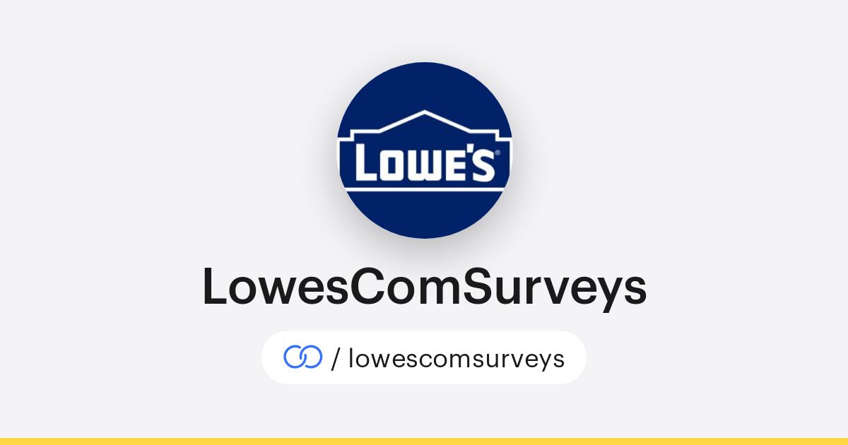 LowesComSurveys · solo.to