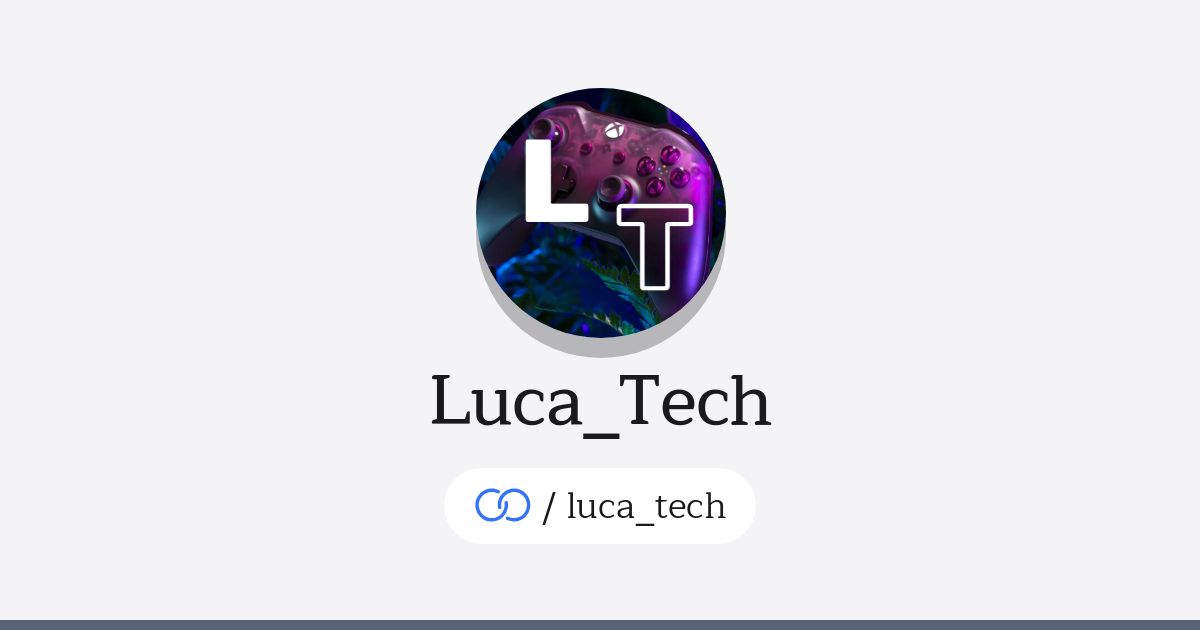 Luca_Tech · solo.to