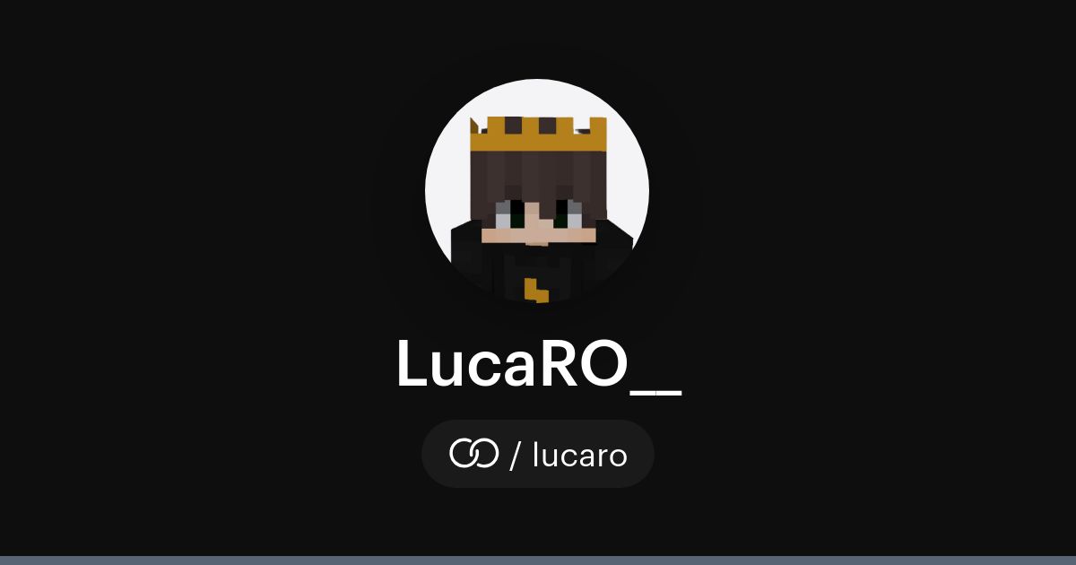 LucaRO__ (/lucaro) · solo.to