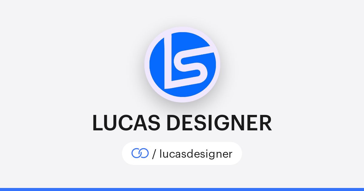 LUCAS DESIGNER (/lucasdesigner) · solo.to