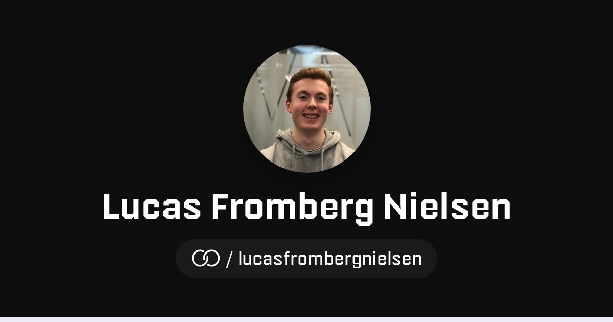 Lucas Fromberg Nielsen (/lucasfrombergnielsen) · solo.to