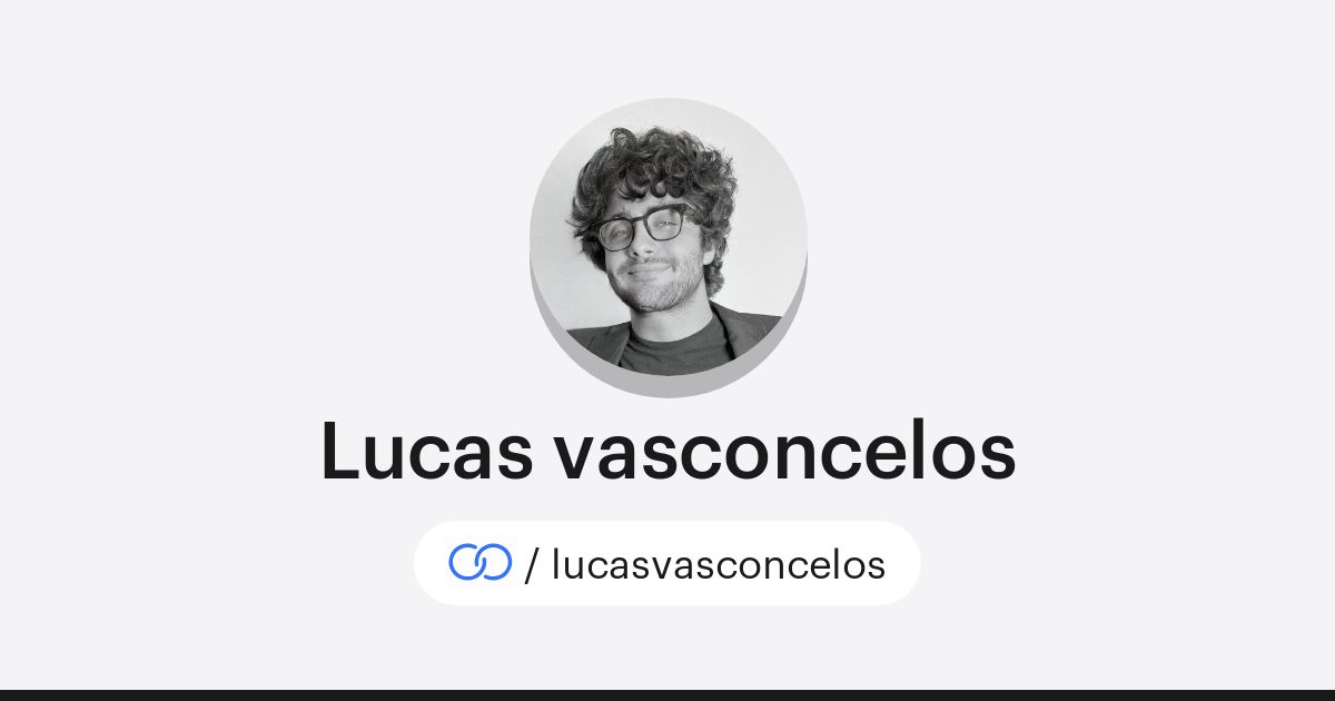 Lucas vasconcelos (/lucasvasconcelos) · solo.to