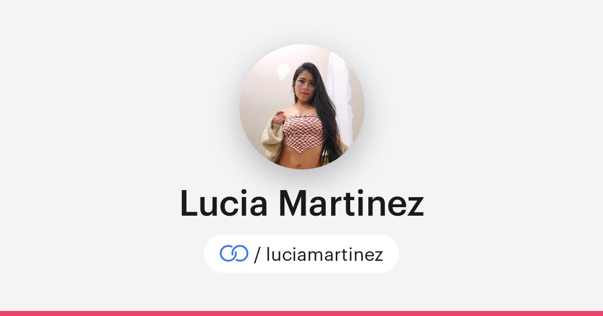 Lucia Martinez (/luciamartinez) · solo.to