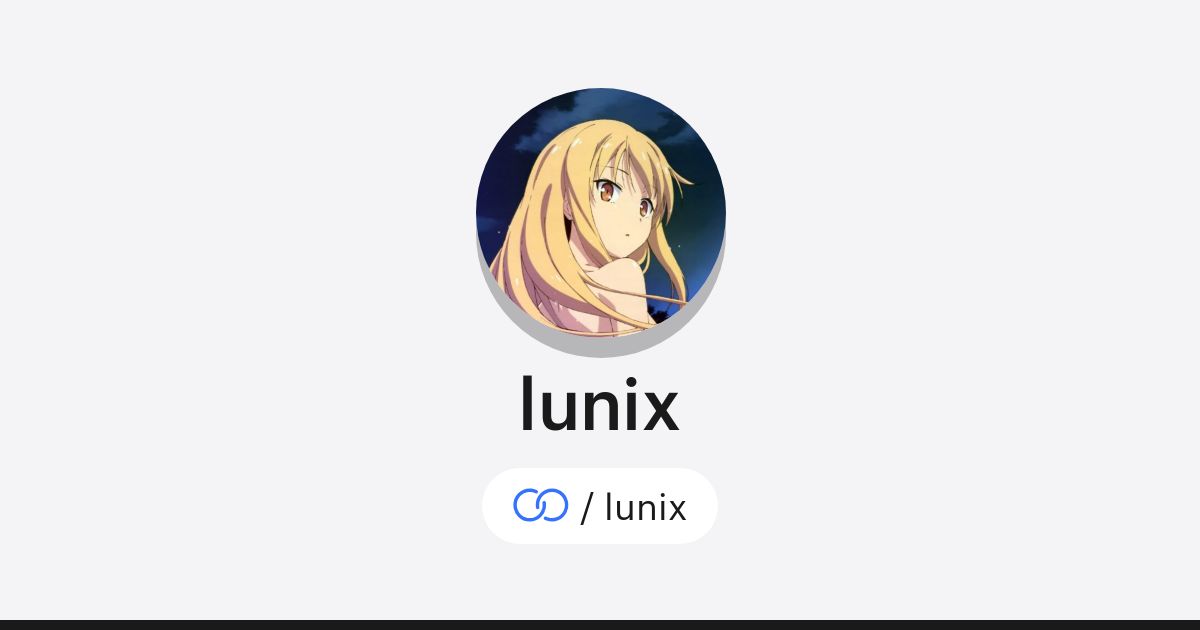 /lunix · solo.to