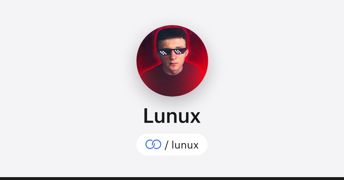 Lunux (/lunux) · solo.to