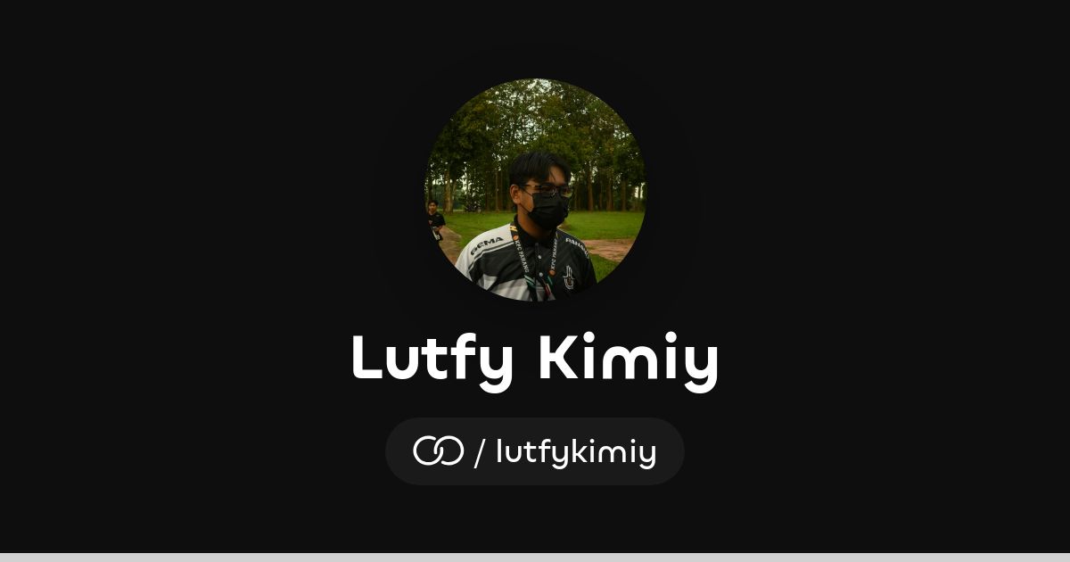 Lutfy Kimiy (/lutfykimiy) · solo.to