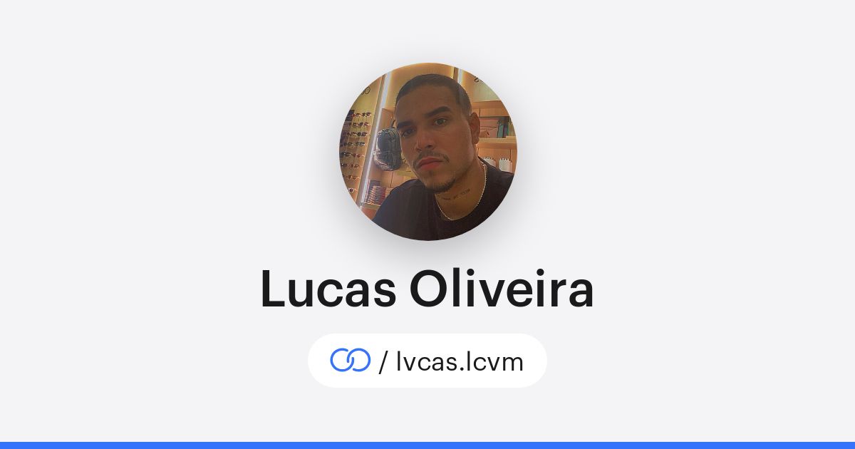 Lucas Oliveira (/lvcas.lcvm) · solo.to