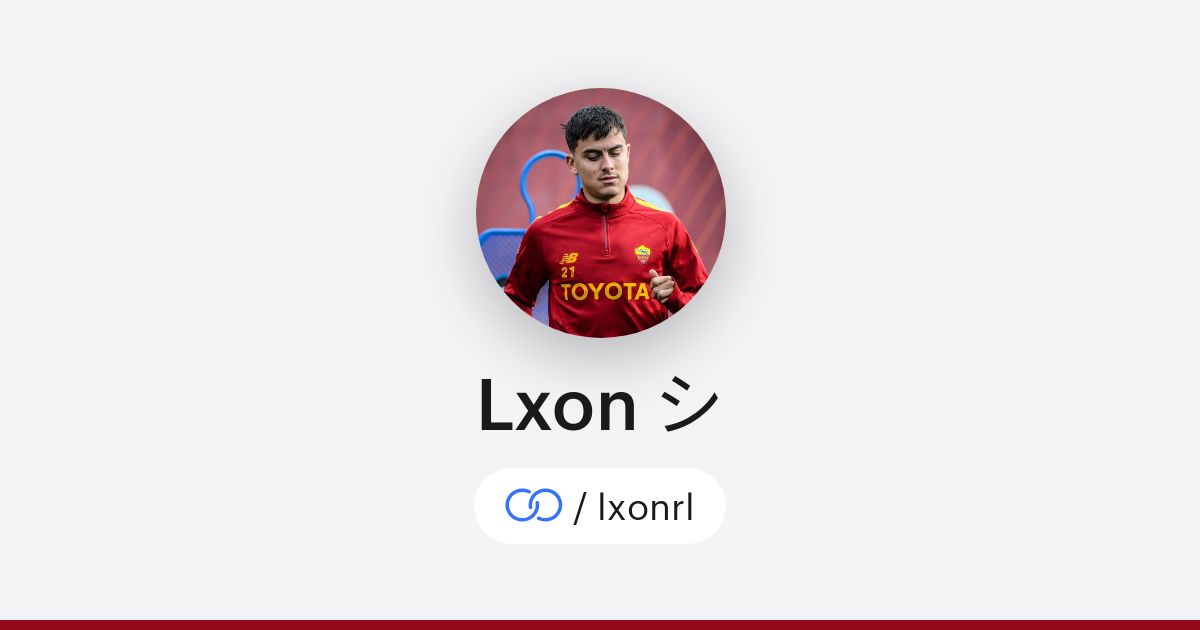 Lxon シ (/lxonrl) · solo.to