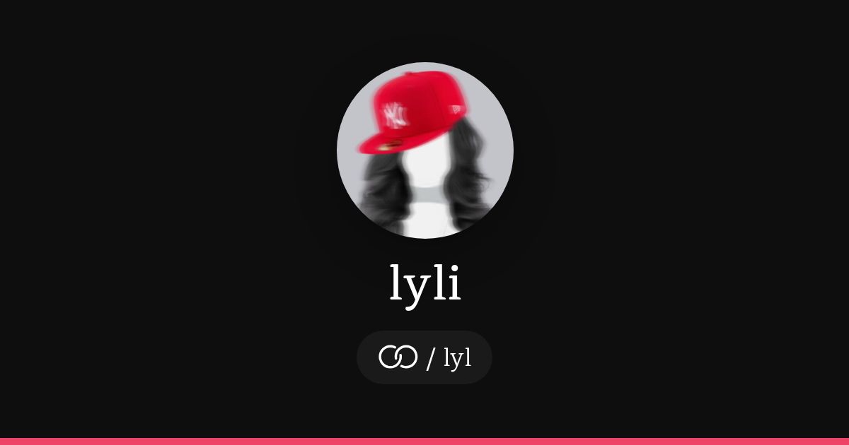 lyli (/lyl) · solo.to