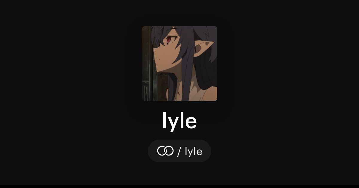 lyle · solo.to