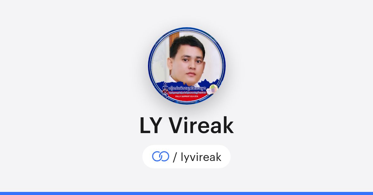 LY Vireak (/lyvireak) · solo.to