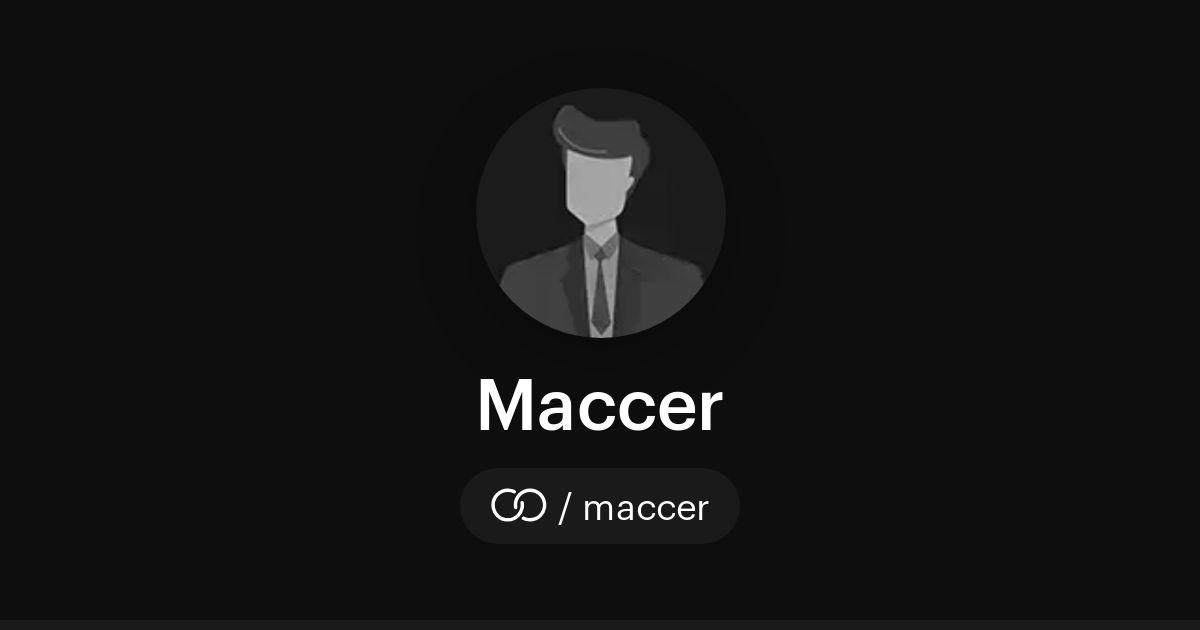 Maccer · solo.to