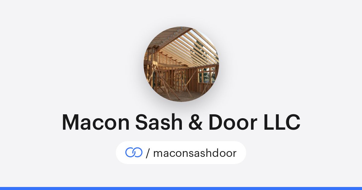 Macon Sash & Door LLC (/maconsashdoor) · solo.to