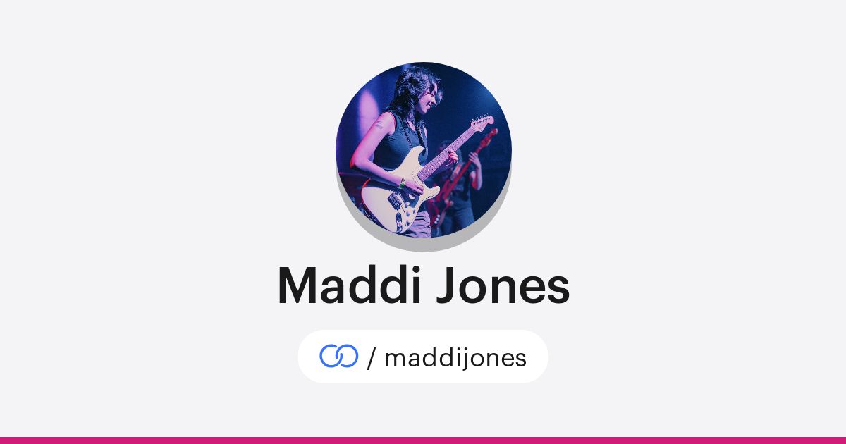 Maddi Jones (/maddijones) · solo.to