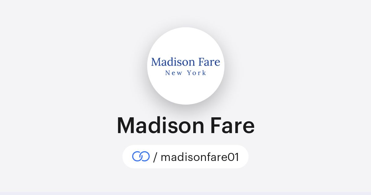 Madison Fare (/madisonfare01) · solo.to