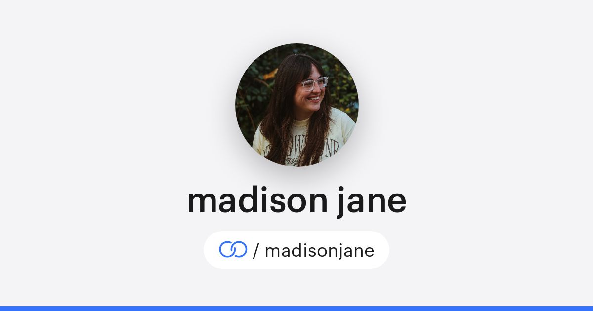 madison jane (/madisonjane) · solo.to