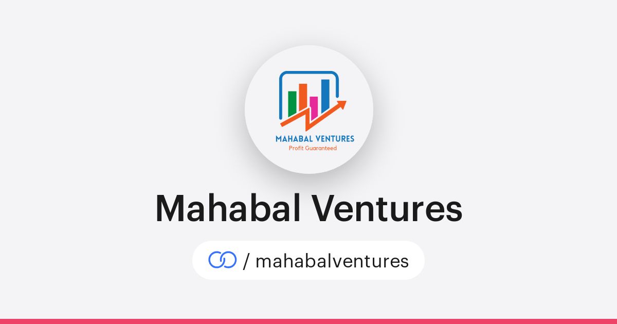 Mahabal Ventures (/mahabalventures) · solo.to
