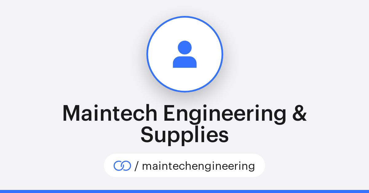 Maintech Engineering & Supplies (/maintechengineering) · solo.to