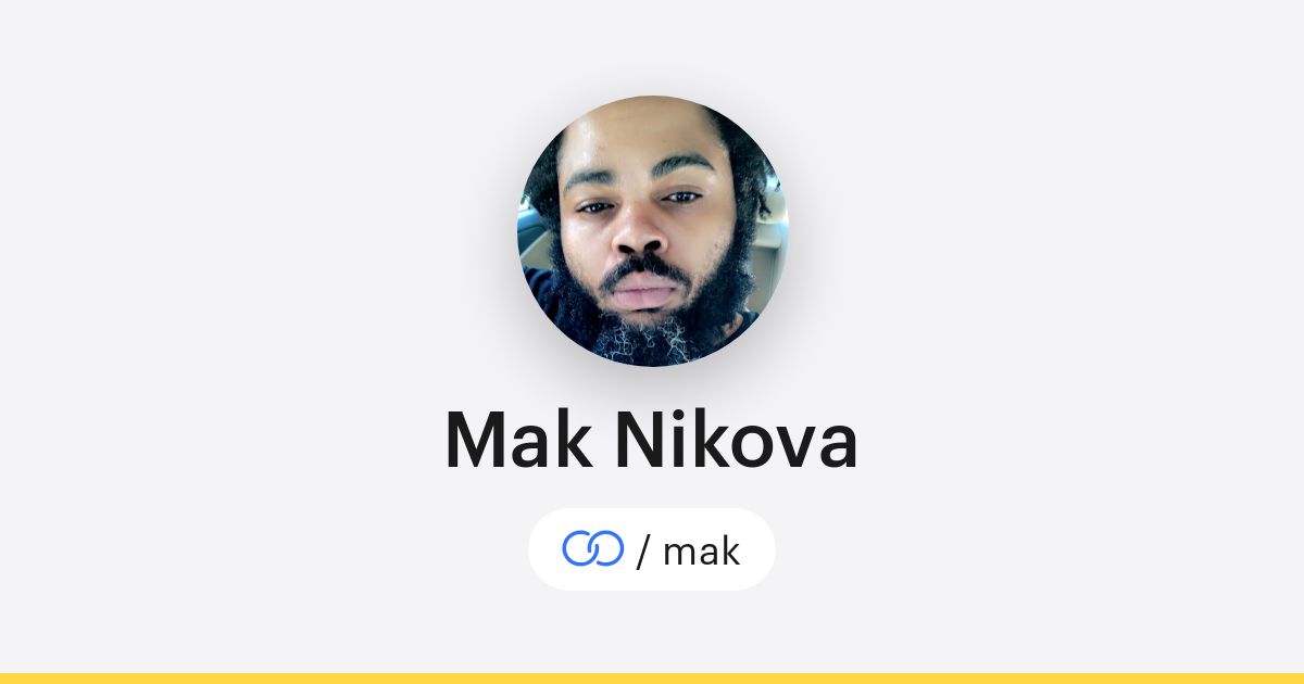 Mak Nikova (/mak) · solo.to