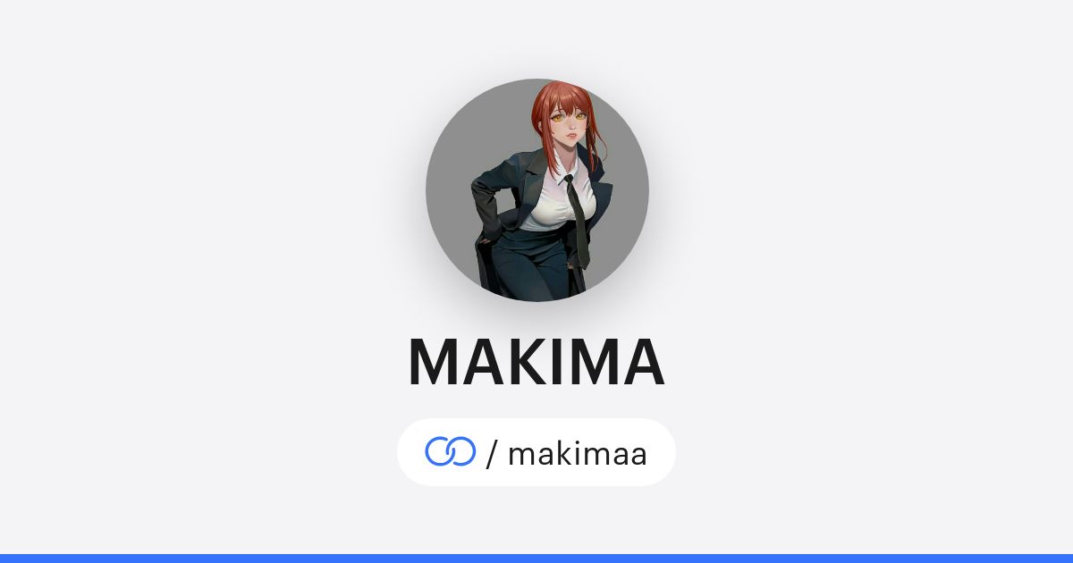 MAKIMA (/makimaa) · solo.to