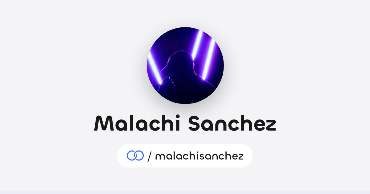 Malachi Sanchez (/malachisanchez) · solo.to