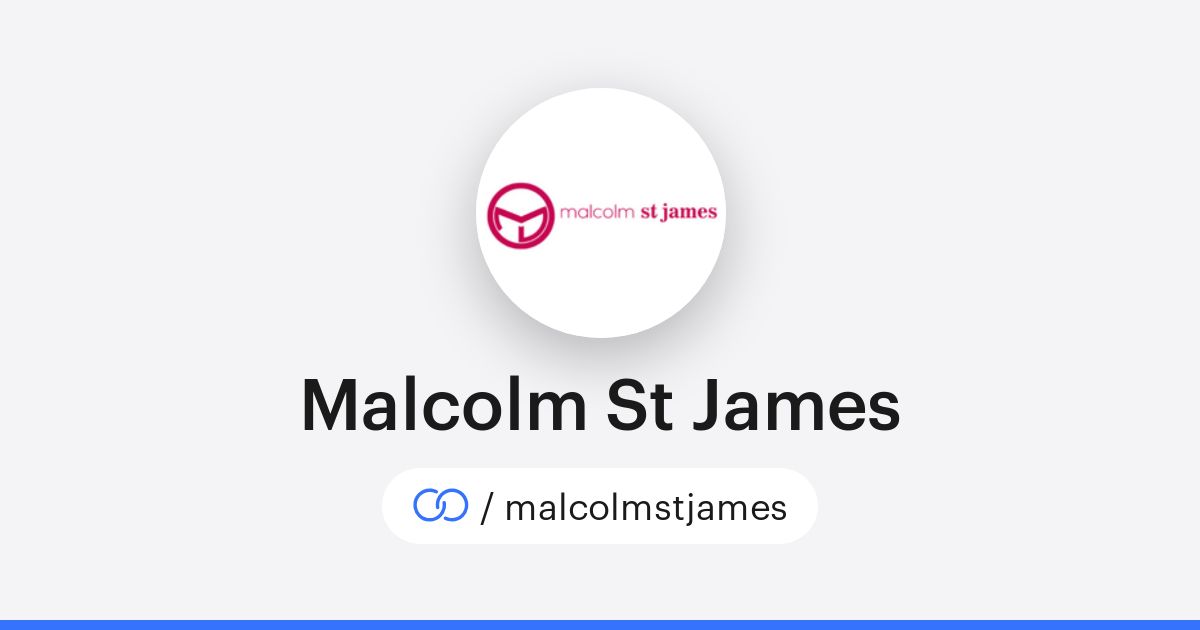 Malcolm St James (/malcolmstjames) · solo.to