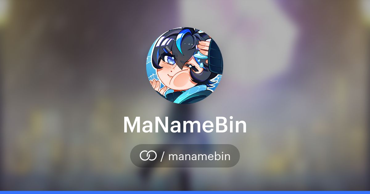 MaNameBin · solo.to