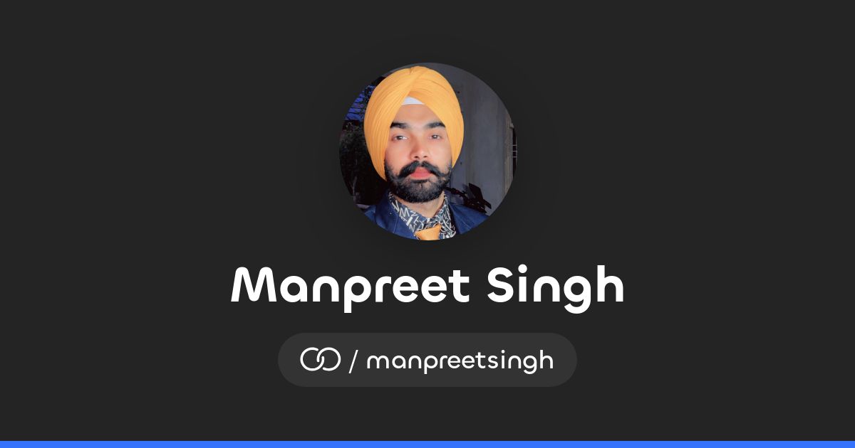 Manpreet Singh (/manpreetsingh) · solo.to