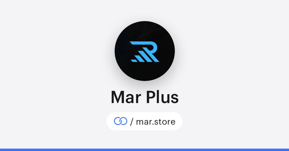 Mar Plus (/mar.store) · solo.to