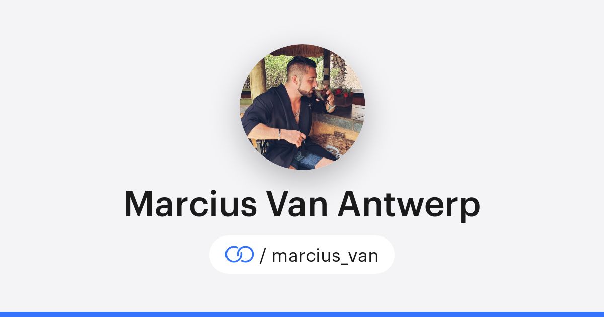 Marcius Van Antwerp (/marcius_van) · solo.to