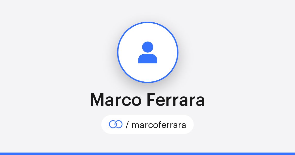 Marco Ferrara (/marcoferrara) · solo.to