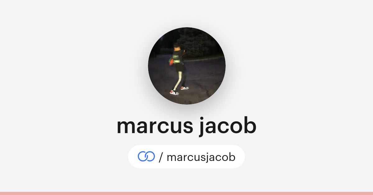 marcus jacob (/marcusjacob) · solo.to