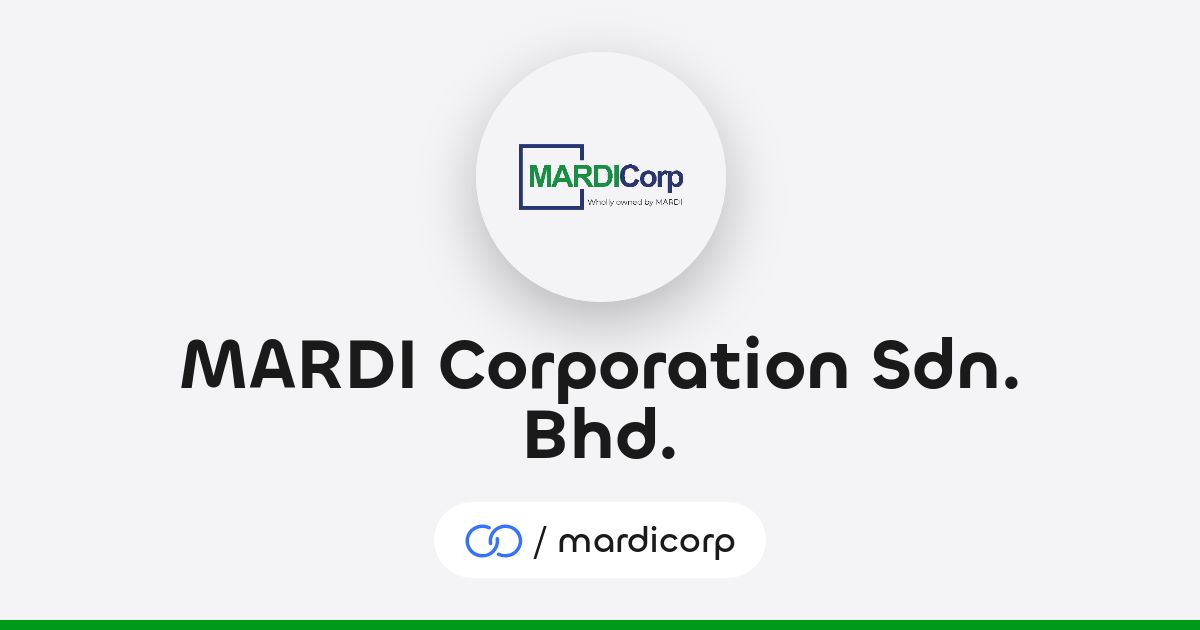 MARDI Corporation Sdn. Bhd. (/mardicorp) · solo.to