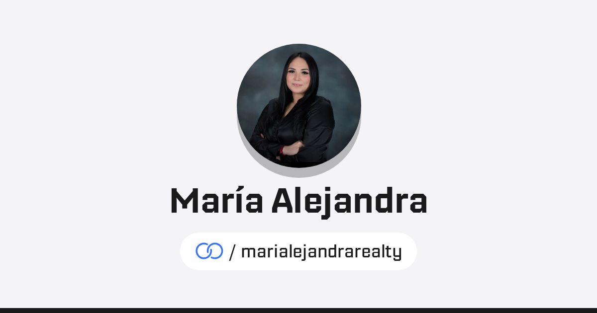 María Alejandra (/marialejandrarealty) · solo.to