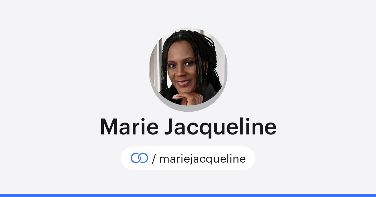 Marie Jacqueline (/mariejacqueline) · solo.to