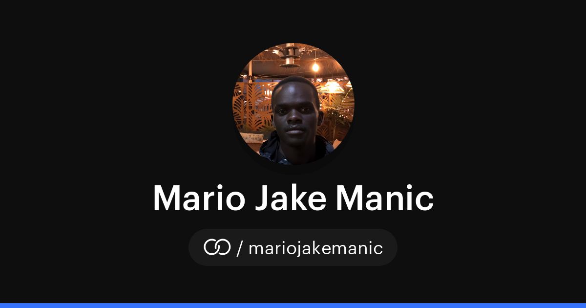 Mario Jake Manic (/mariojakemanic) · solo.to