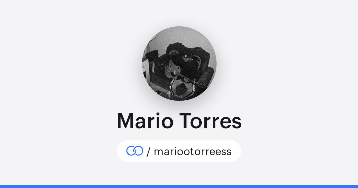 Mario Torres (/mariootorreess) · solo.to
